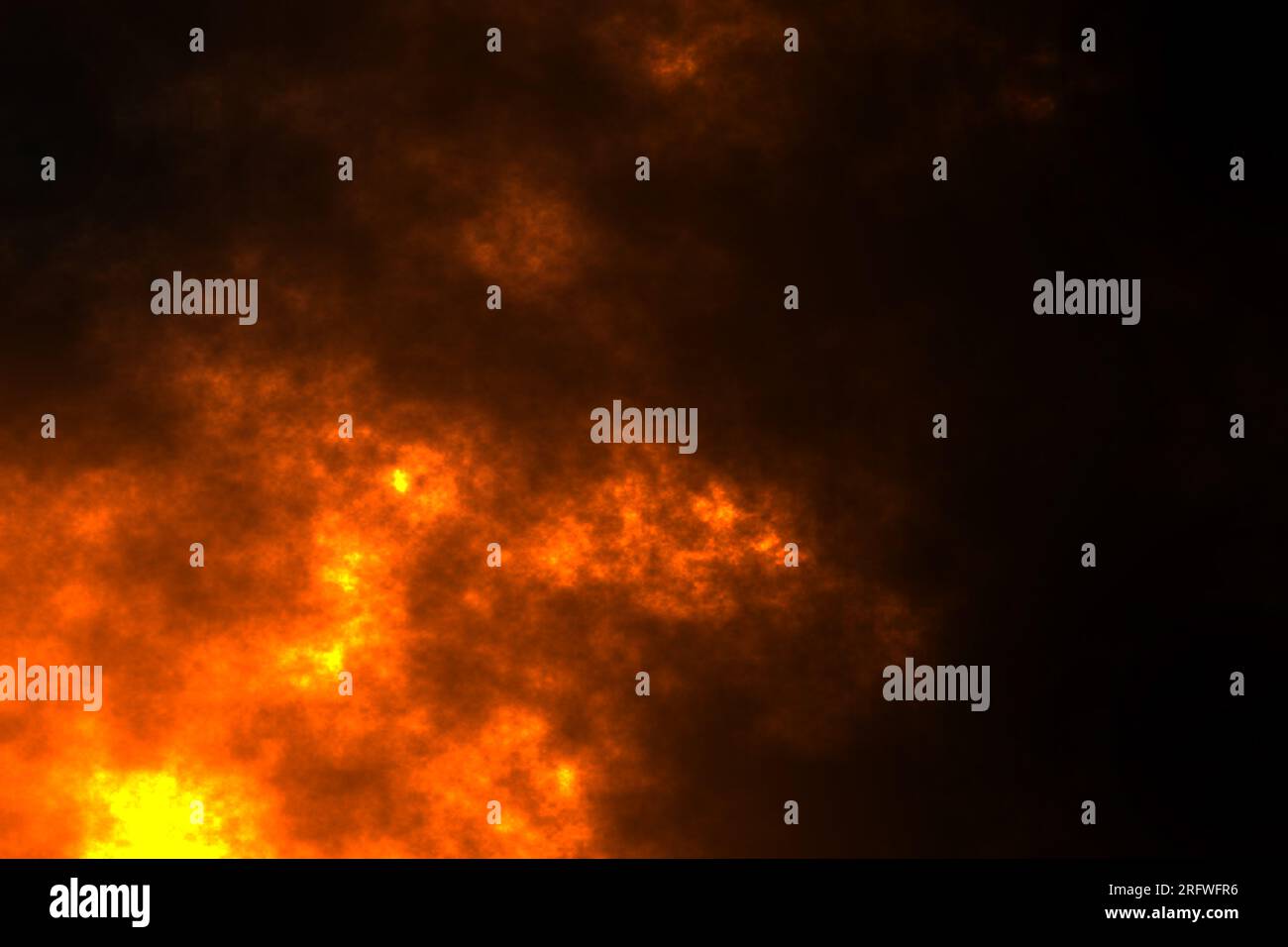 Burning orange sparks rise from fire ,Fire Particles on red background ...