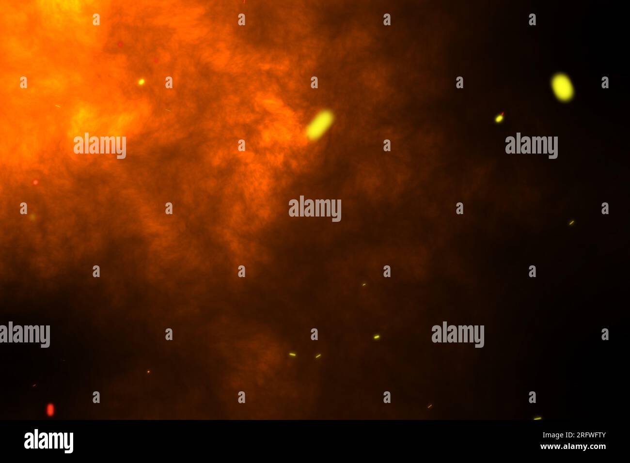 Red smoke rising seamless loop hi-res stock photography and images - Alamy