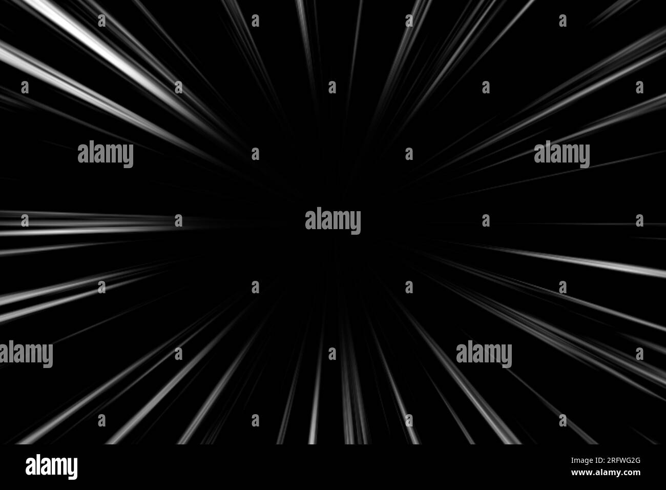 speed line white color on black background for anime Stock Photo - Alamy