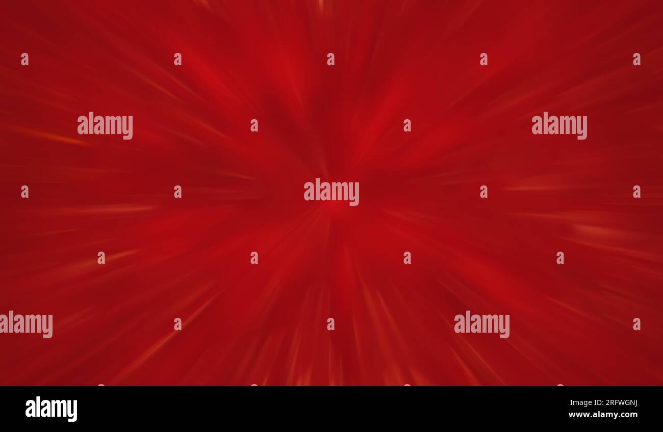 zoom anime red speed line Anime for comic Stock Photo - Alamy