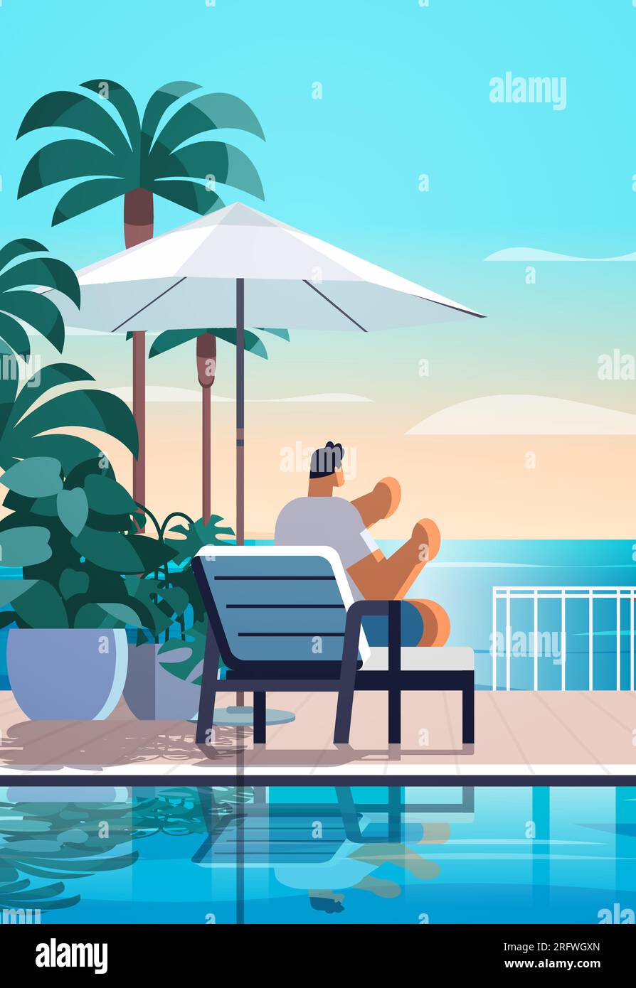 Pool seating Stock Vector Images - Alamy