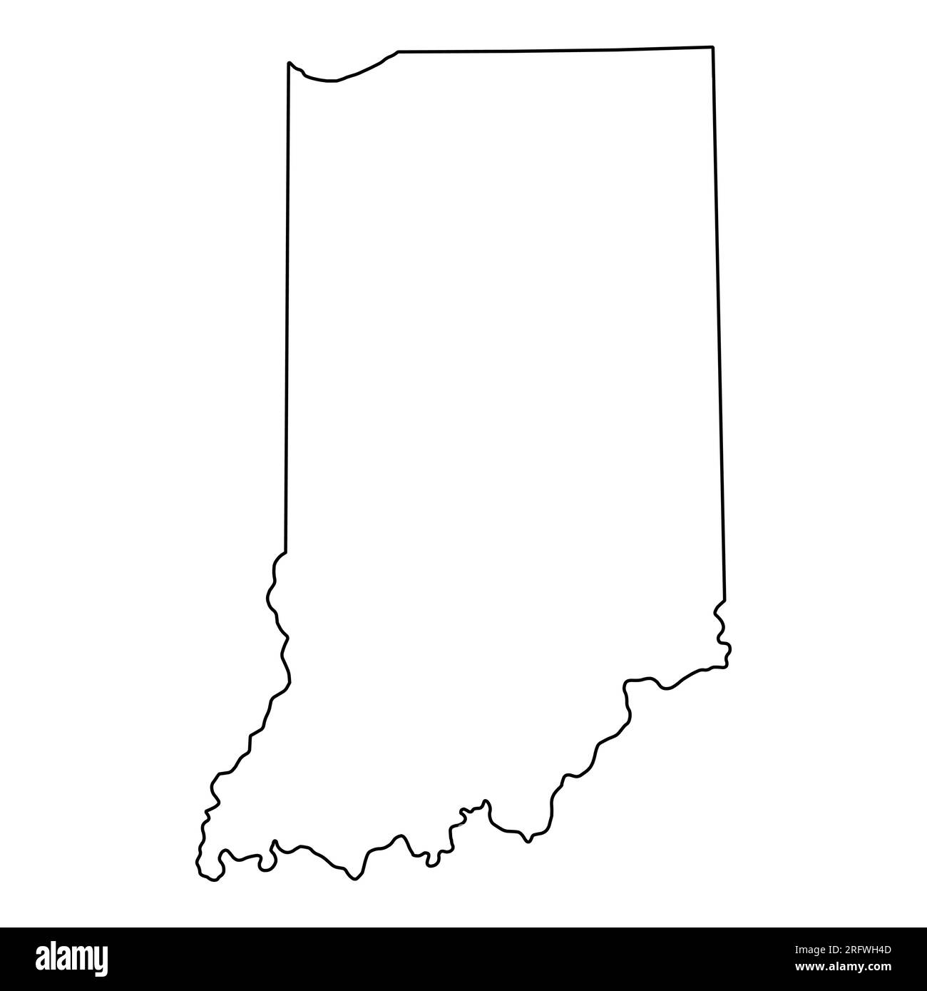 Map of indianapolis indiana Black and White Stock Photos & Images - Alamy