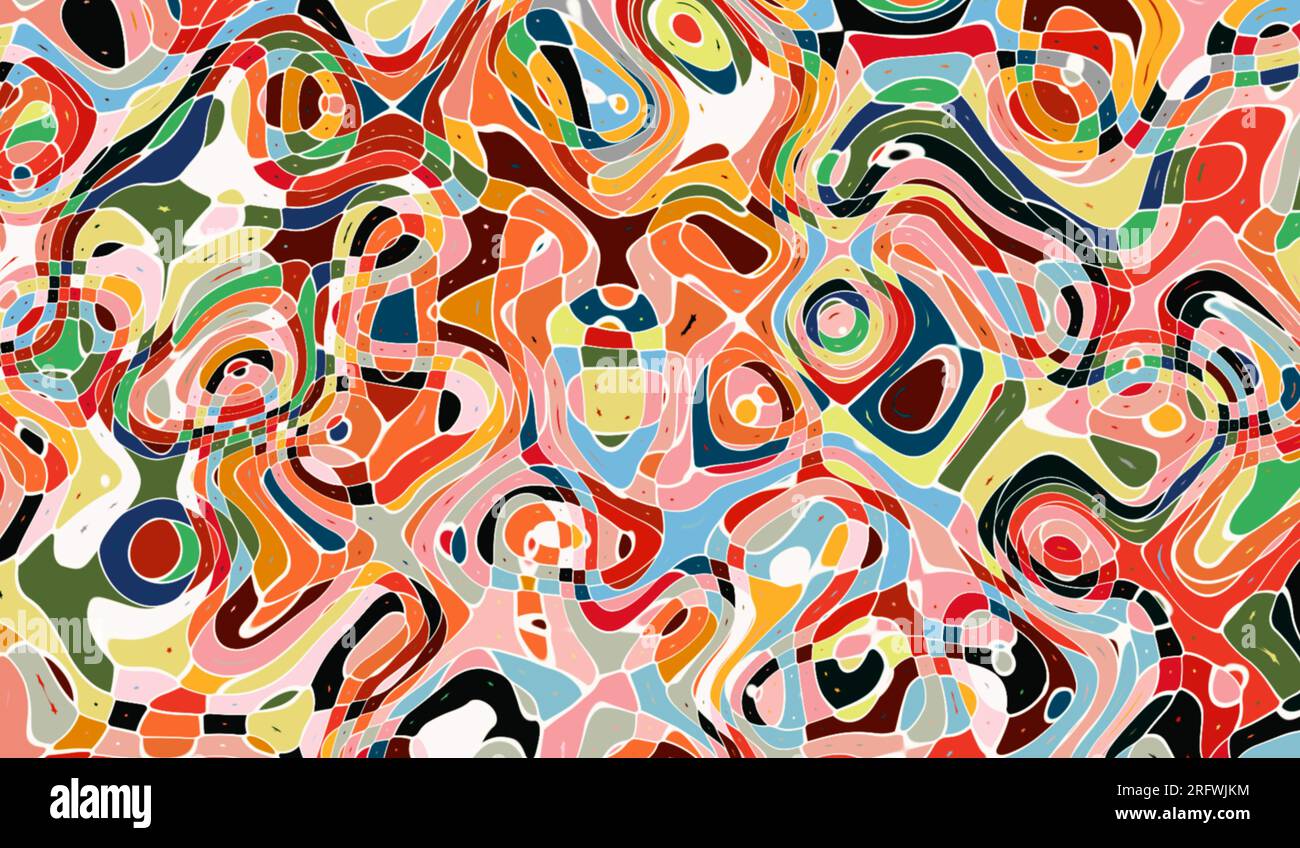 Twisted multicolor gradient liquid blur abstract backgrounds Stock ...
