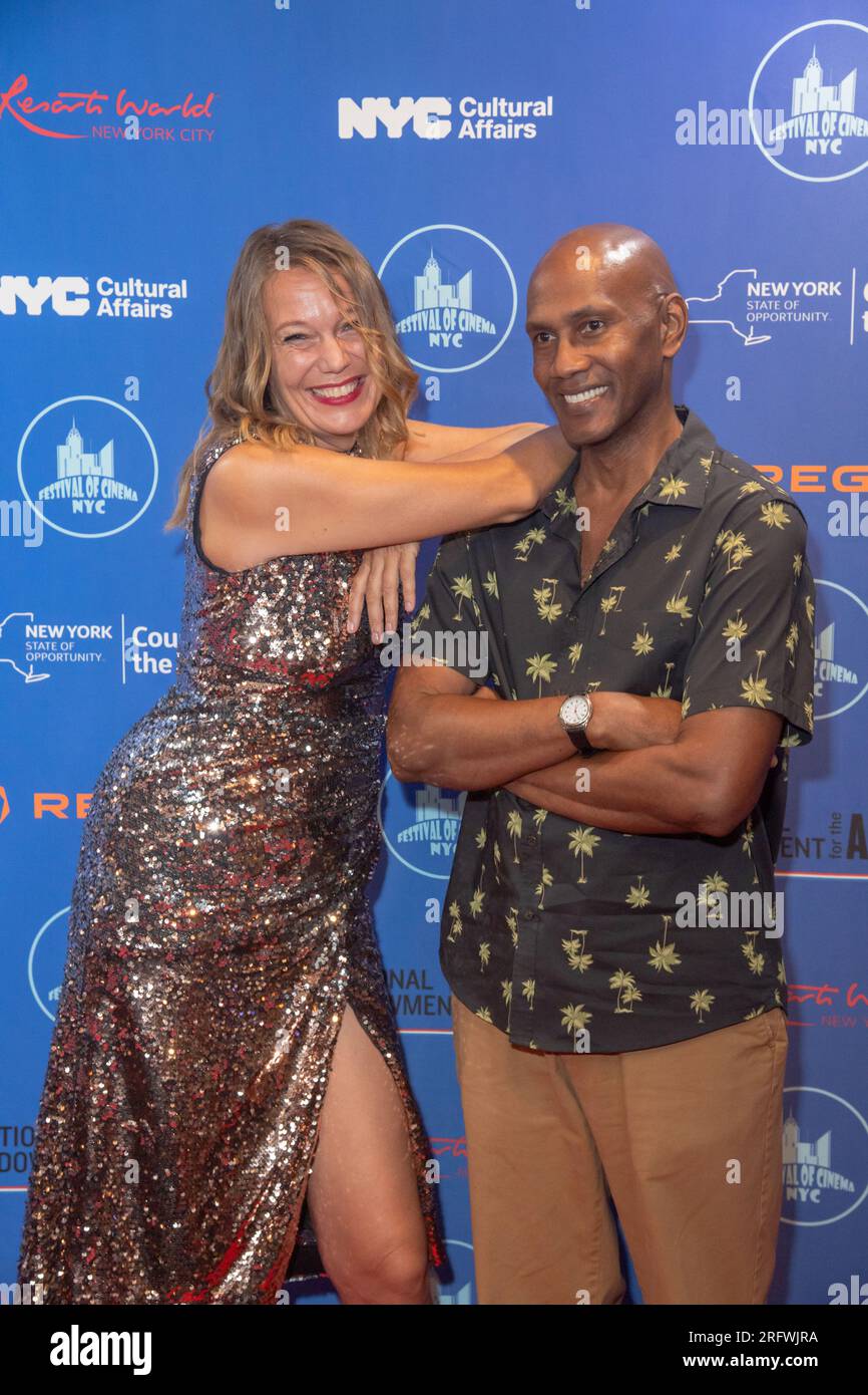 New York, United States. 05th Aug, 2023. Eva Dorrepaal and Ron Brice ...
