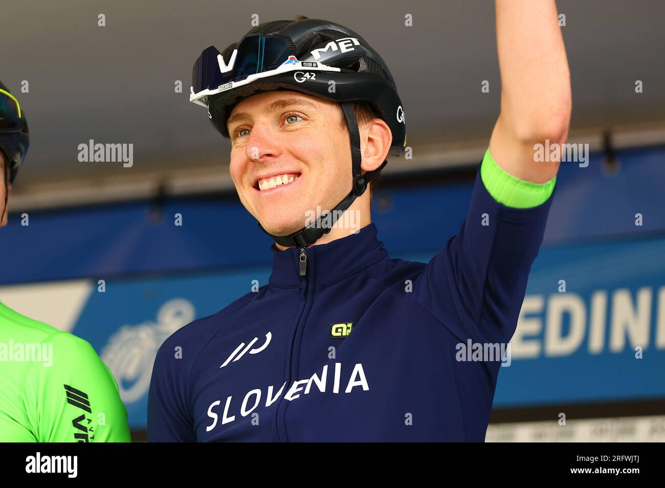 Tadej pogacar glasgow hi-res stock photography and images - Alamy