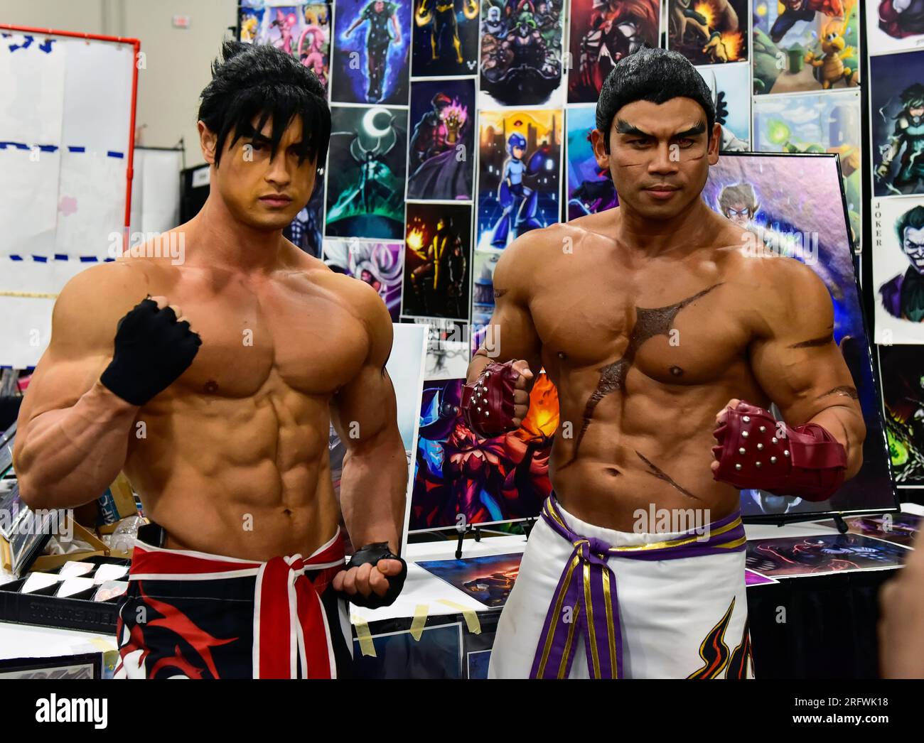 Las Vegas, Nevada USA. 5th August 2023. A group of Cosplay performers ...