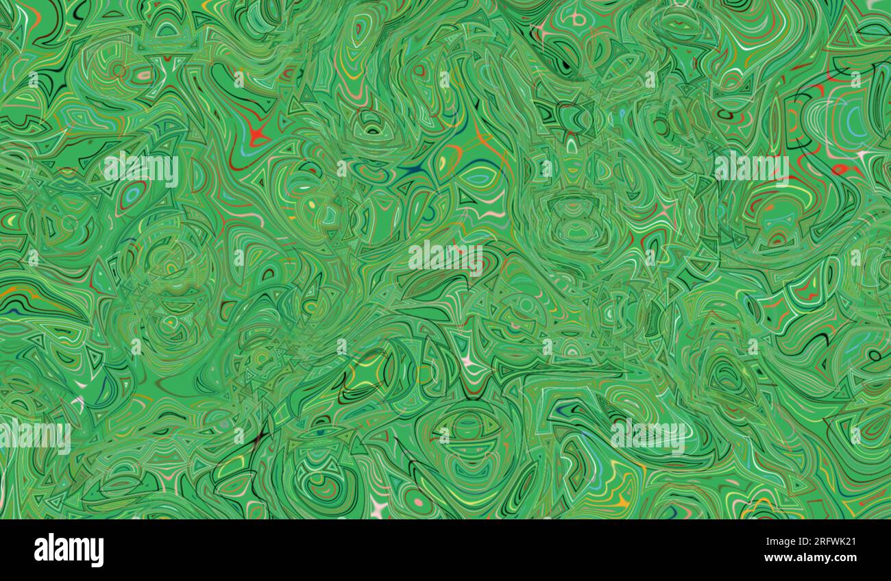 Twisted green gradient liquid blur abstract backgrounds Stock Photo - Alamy