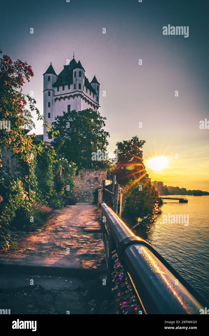 Eltville am Rhein, beautiful historic village in Germany right on the ...