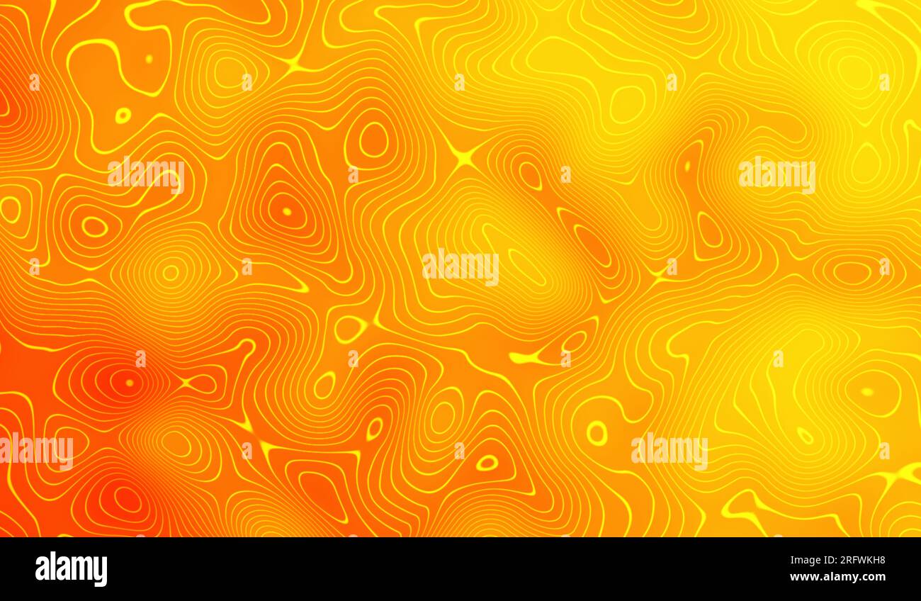 Twisted yellow-orange gradient liquid blur abstract backgrounds Stock ...