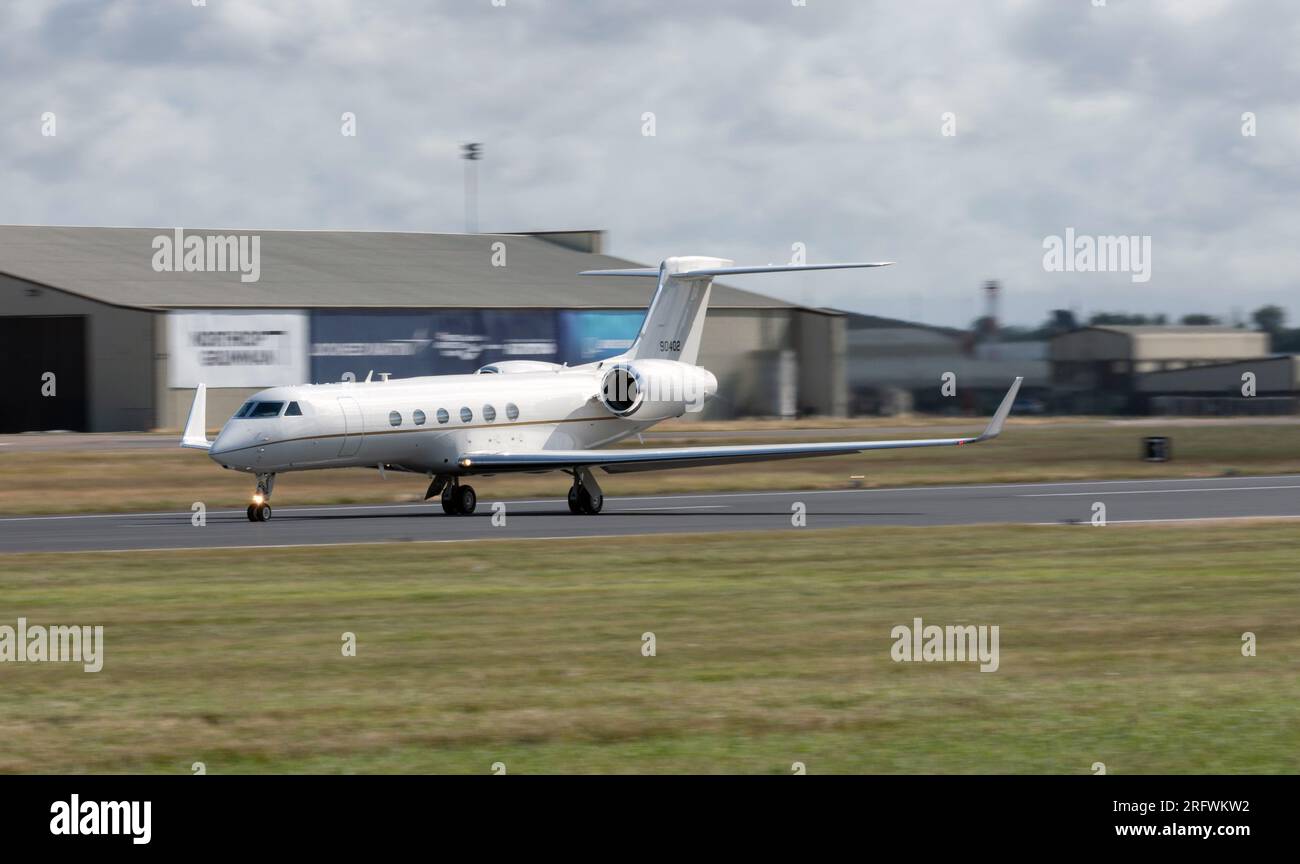 USAF Gulfstream C-37A (V), at the Royal International Air Tattoo 2023 ...