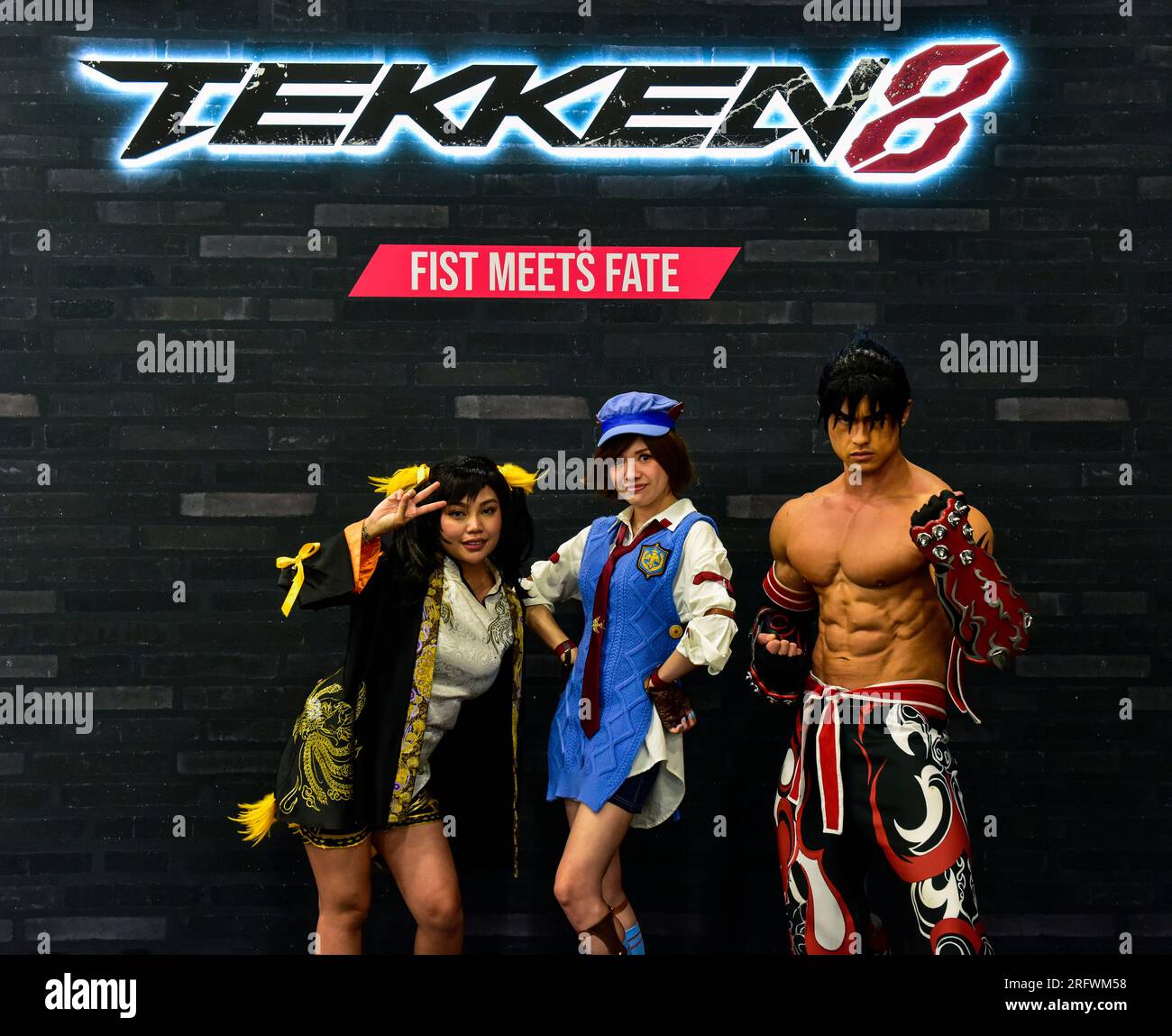 Las Vegas, Nevada USA. 5th August 2023. A group of Cosplay performers ...