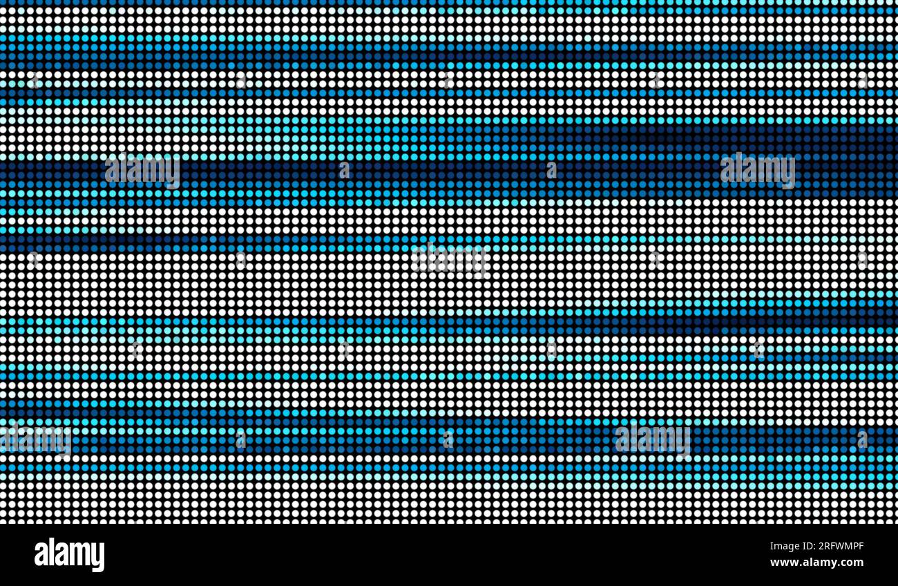 Halftone dots speed line blue color on black background Stock Photo - Alamy