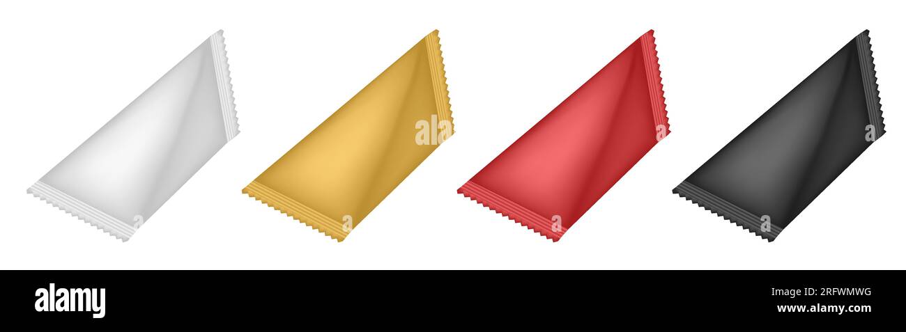 Tetrahedral packaging set. Triangular cardboard package for beverage ...