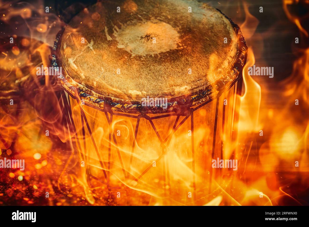Drum fire hand hi-res stock photography and images - Alamy