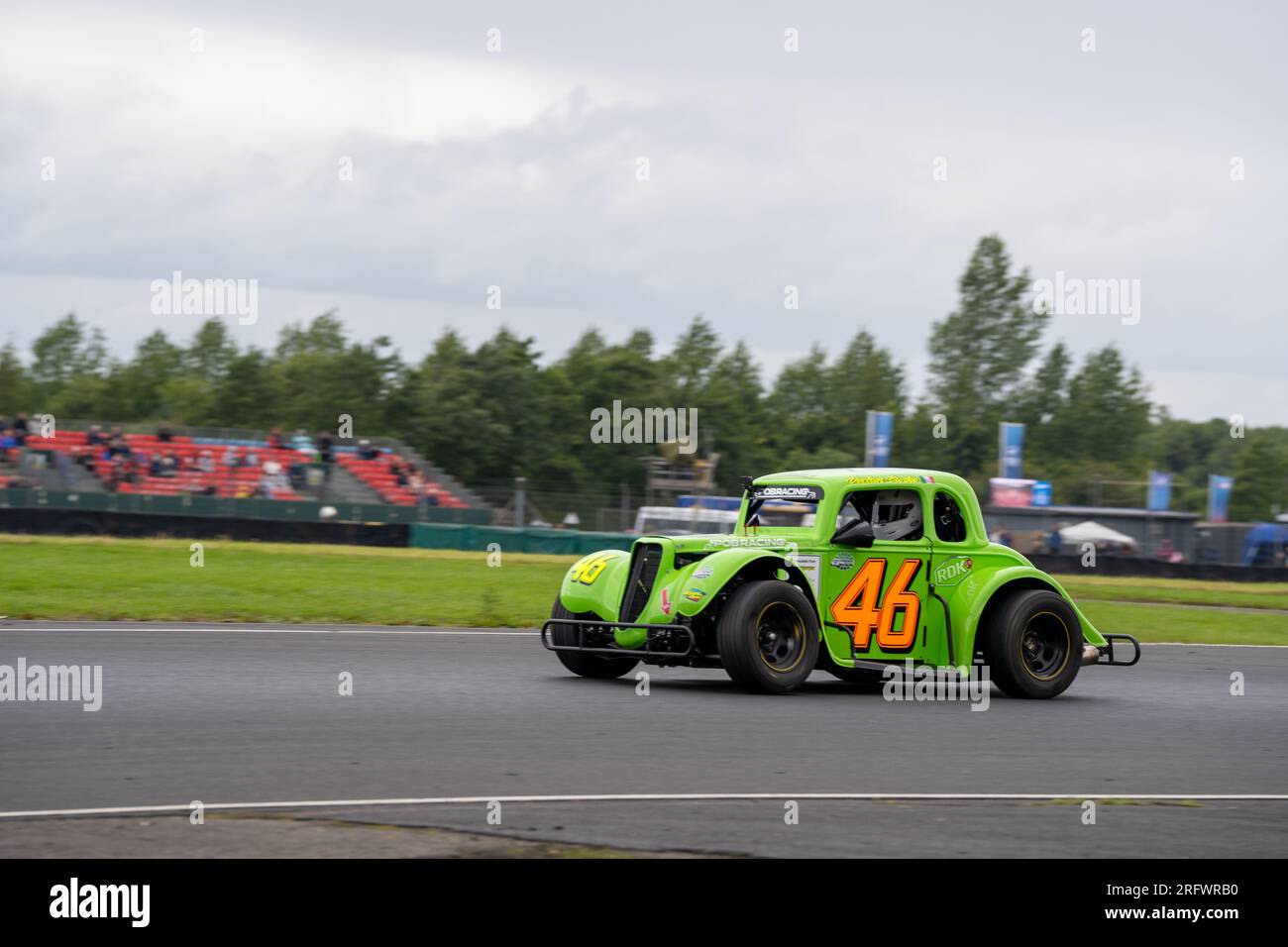 Legends Cars Elite Cup With JLM Croft Declan Burke 46 Stock Photo - Alamy