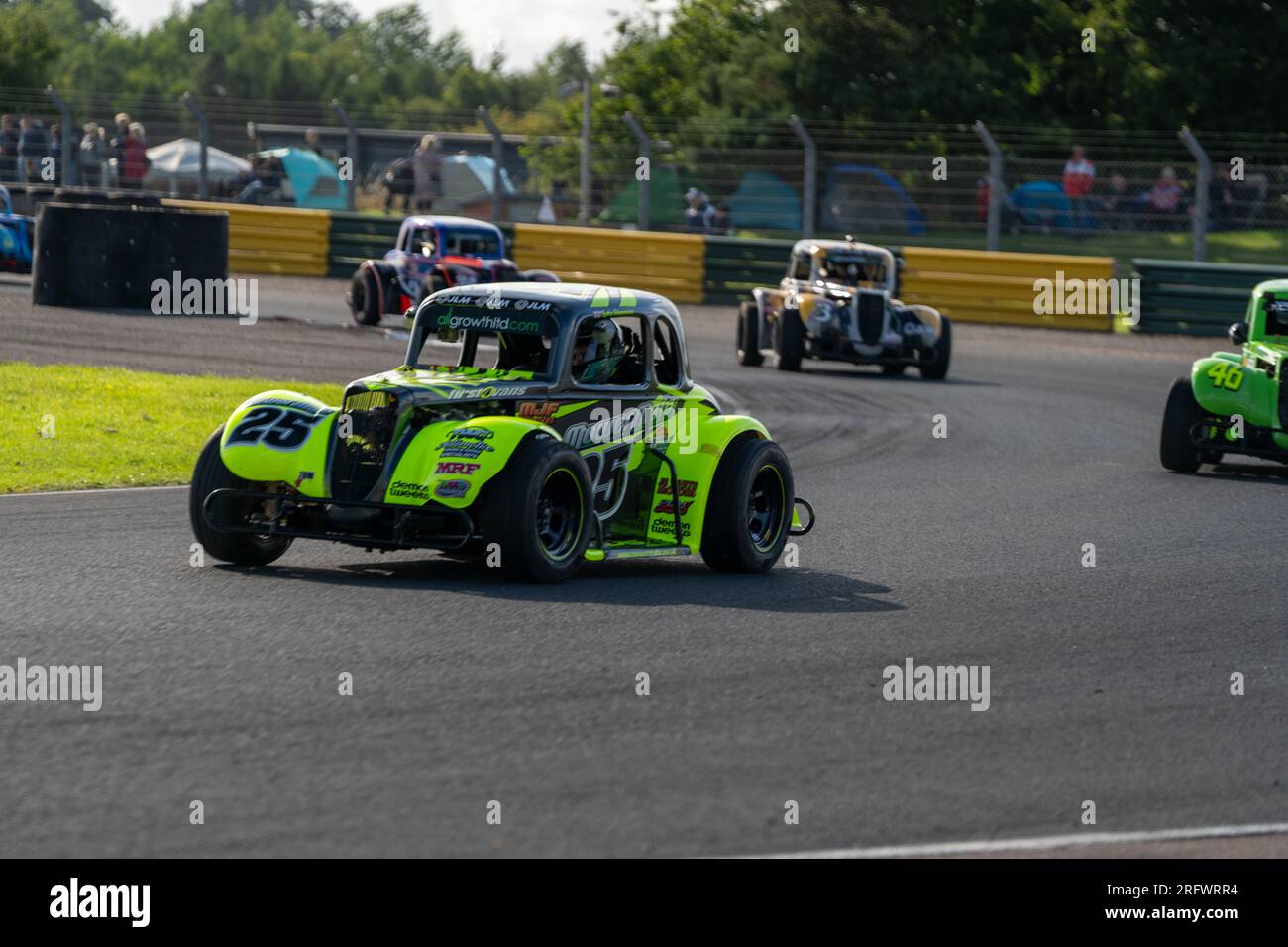 Legends Cars Elite Cup With JLM Croft Luke Simmons 25 Stock Photo - Alamy