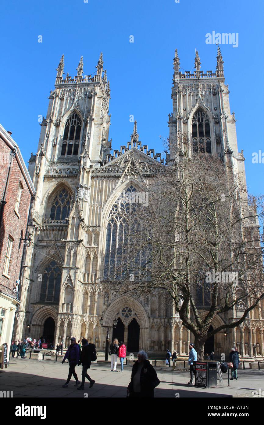 York Minster, York Yorkshire England UK Stock Photo - Alamy