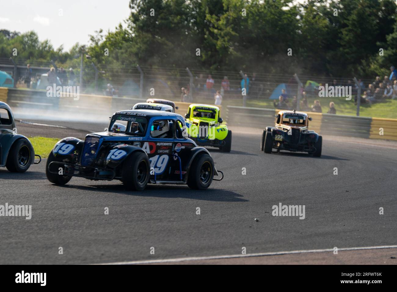 Legends Cars Elite Cup With JLM Croft Connor Mills 19 Stock Photo - Alamy