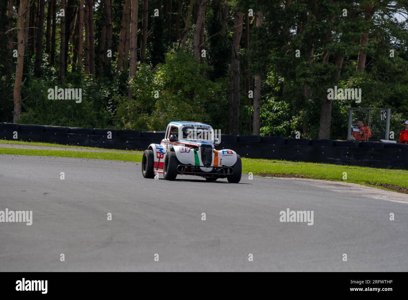 Legends Cars Elite Cup With JLM Croft Robert Barrable 87 Stock Photo ...