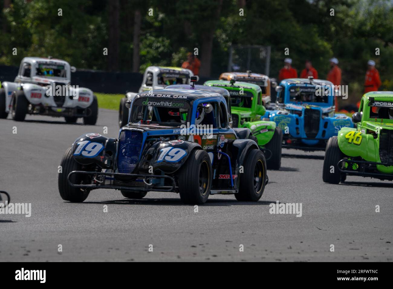 Legends Cars Elite Cup With JLM Croft Connor Mills 19 Stock Photo - Alamy