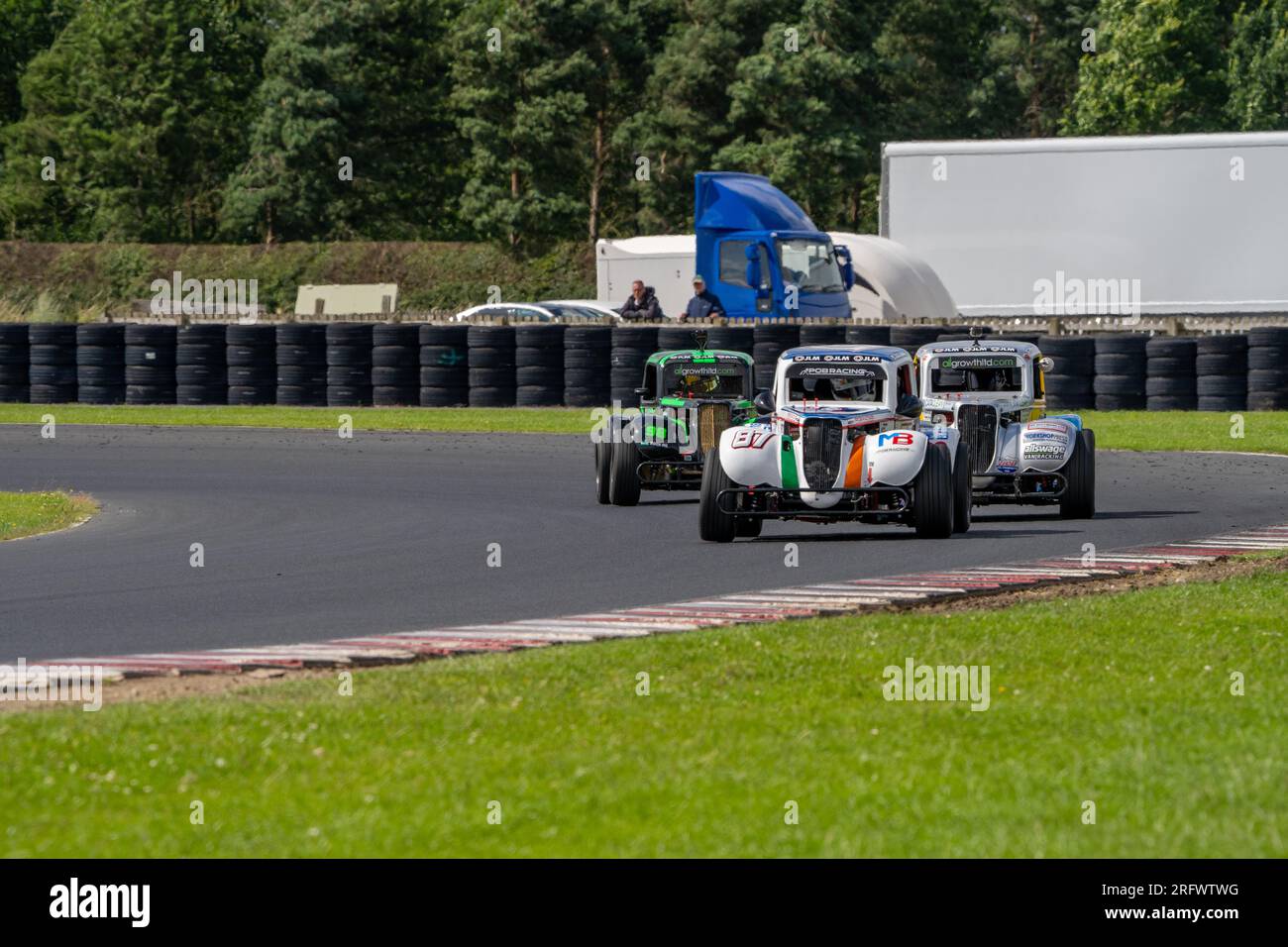Legends Cars Elite Cup With JLM Croft Robert Barrable 87 Stock Photo ...