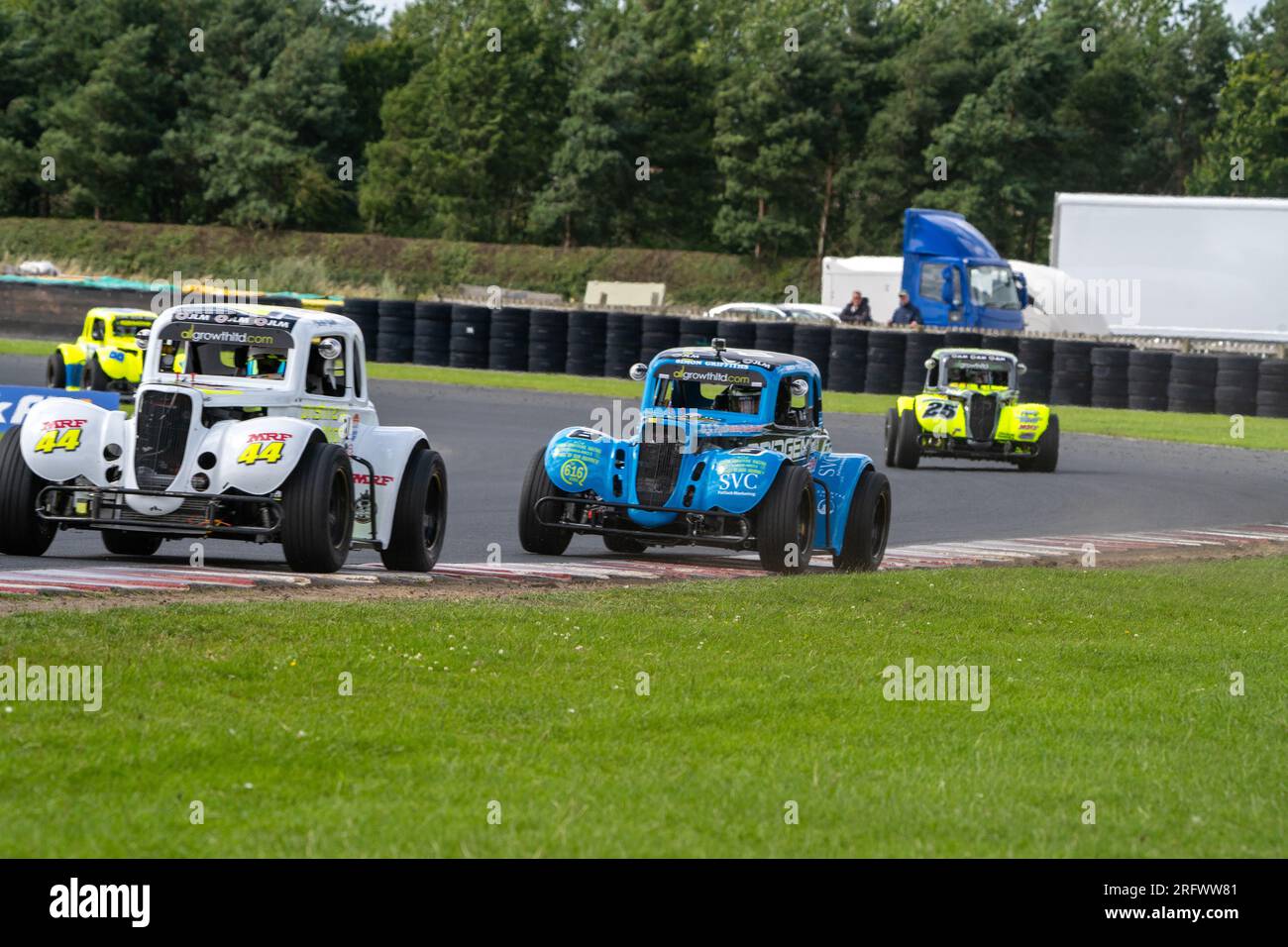 Legends Cars Elite Cup With JLM Croft Charlie Budd 44 Stock Photo - Alamy