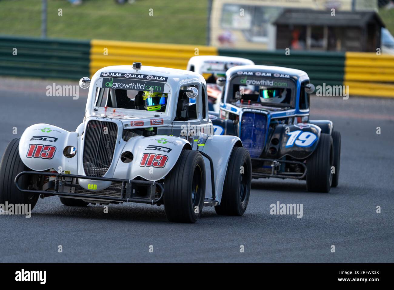 Legends Cars Elite Cup With JLM Croft Andrew Rogerson 113 Stock Photo ...