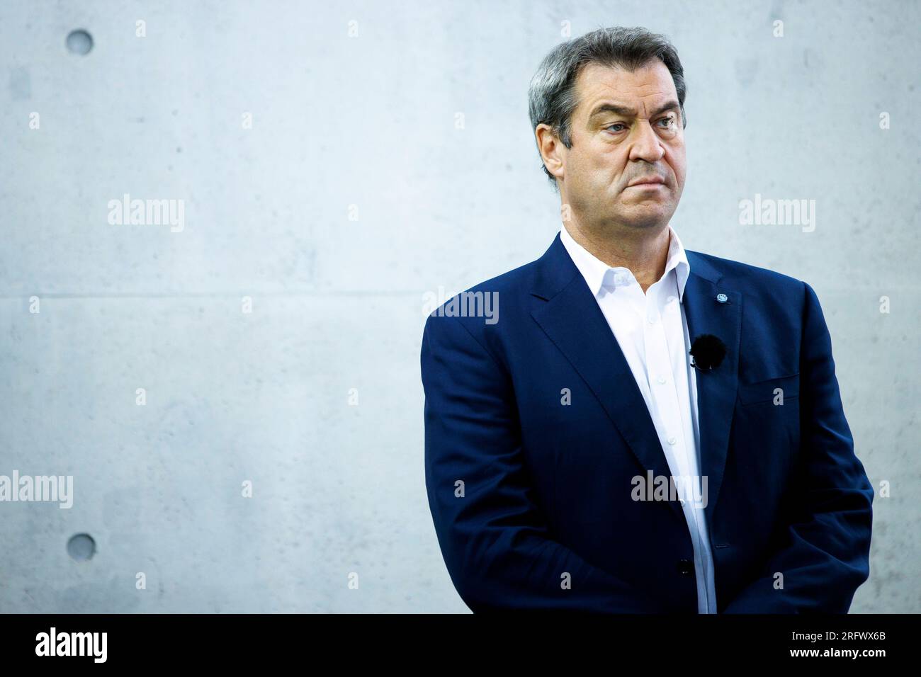 Berlin, Germany. 06th Aug, 2023. Markus Söder (CSU), federal chairman ...