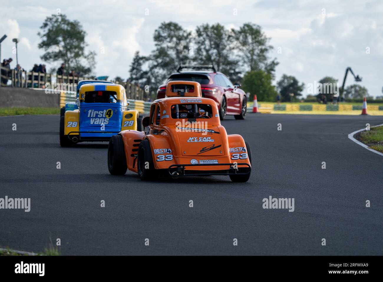 Legends Cars Elite Cup With JLM Croft Kieran Beaty 33 Stock Photo - Alamy