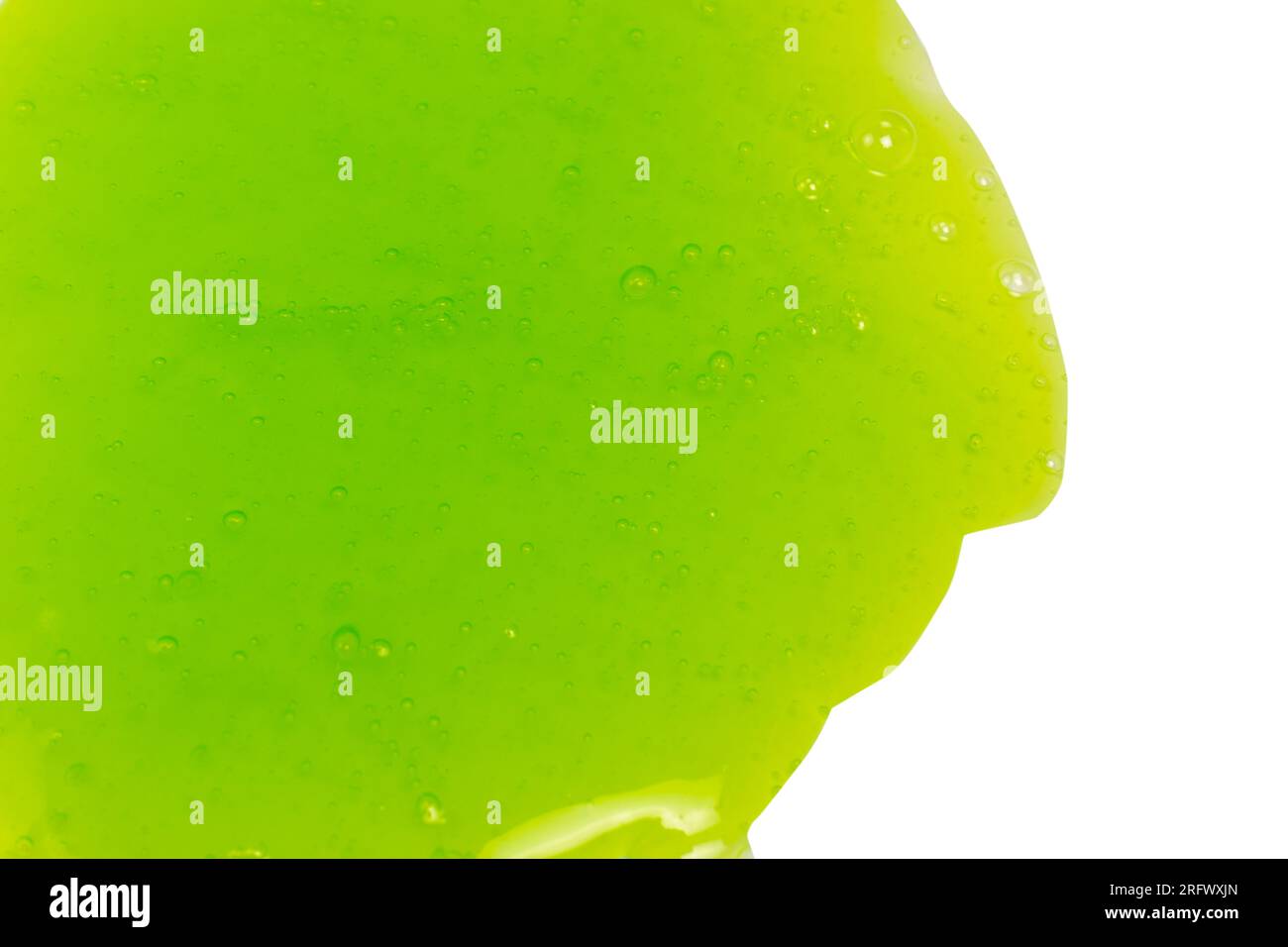 Green slime toy as a background. Top view Stock Photo - Alamy