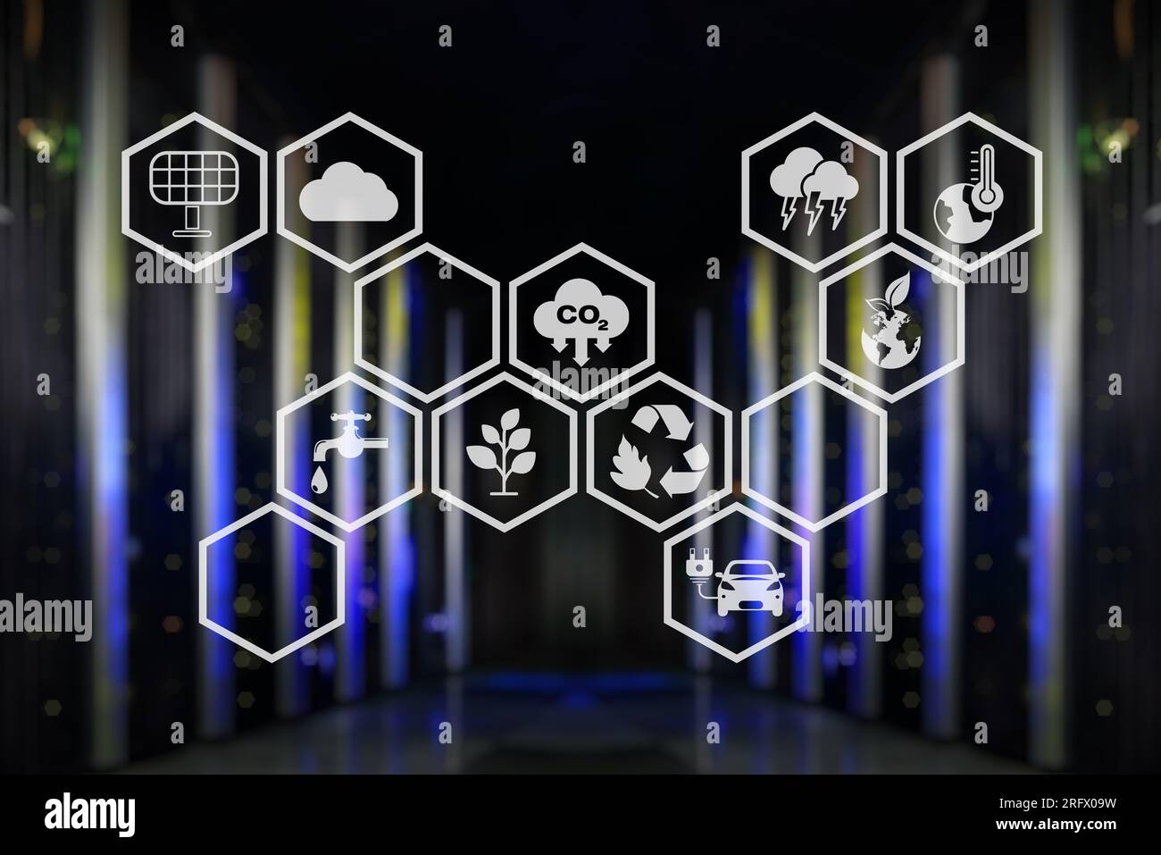 Ecosystem management concept. The complex process of planning ...