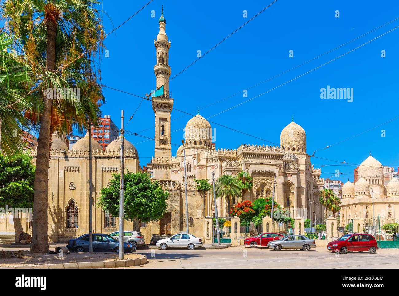 Abu al-Abbas al-Mursi Mosque in Alexandria, one of the most important ...