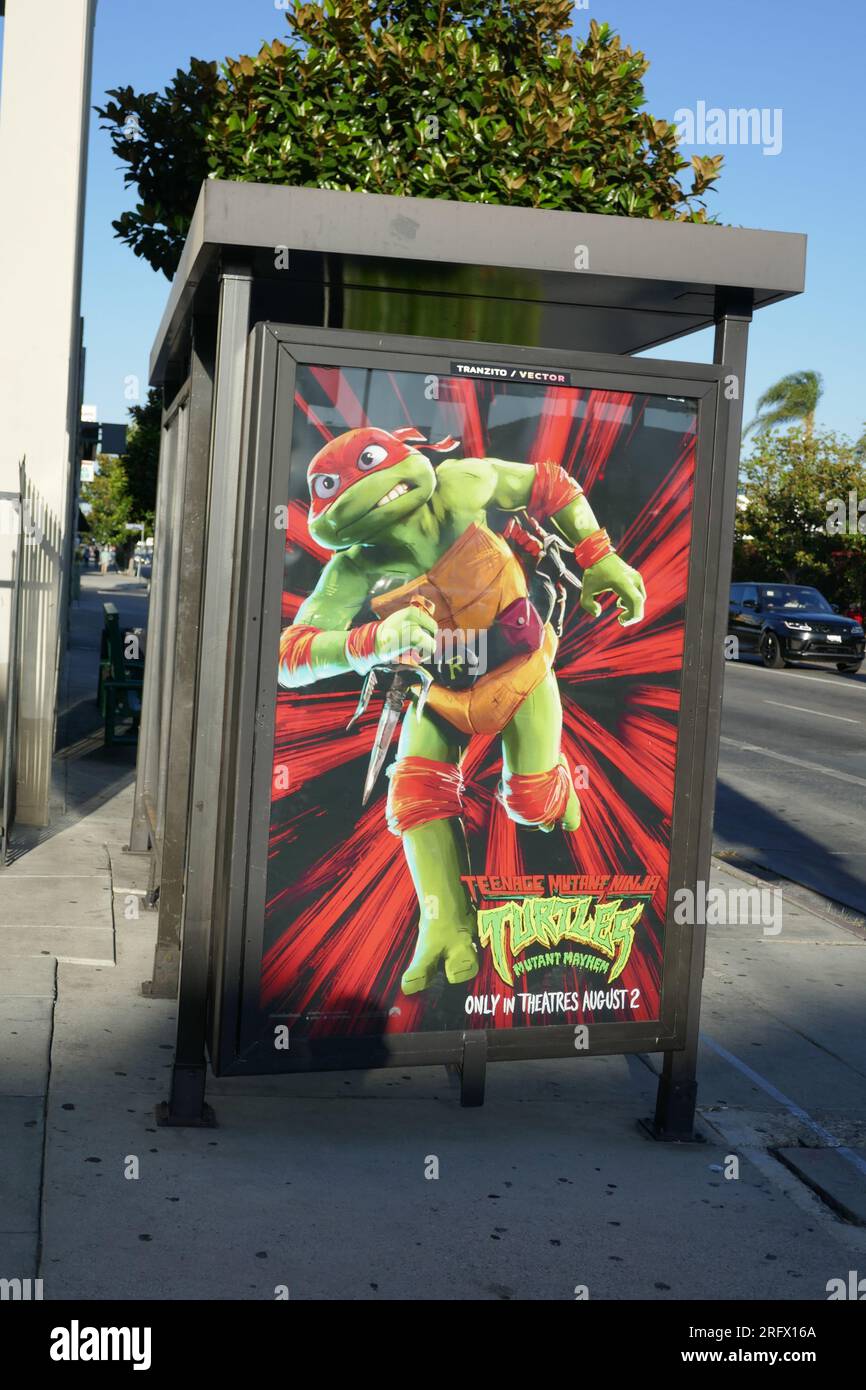 Los Angeles, California, USA 5th August 2023 Teenage Mutant Ninja ...