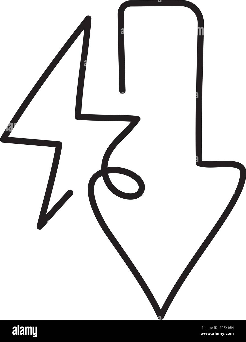 Code download icon line Stock Vector Images - Alamy