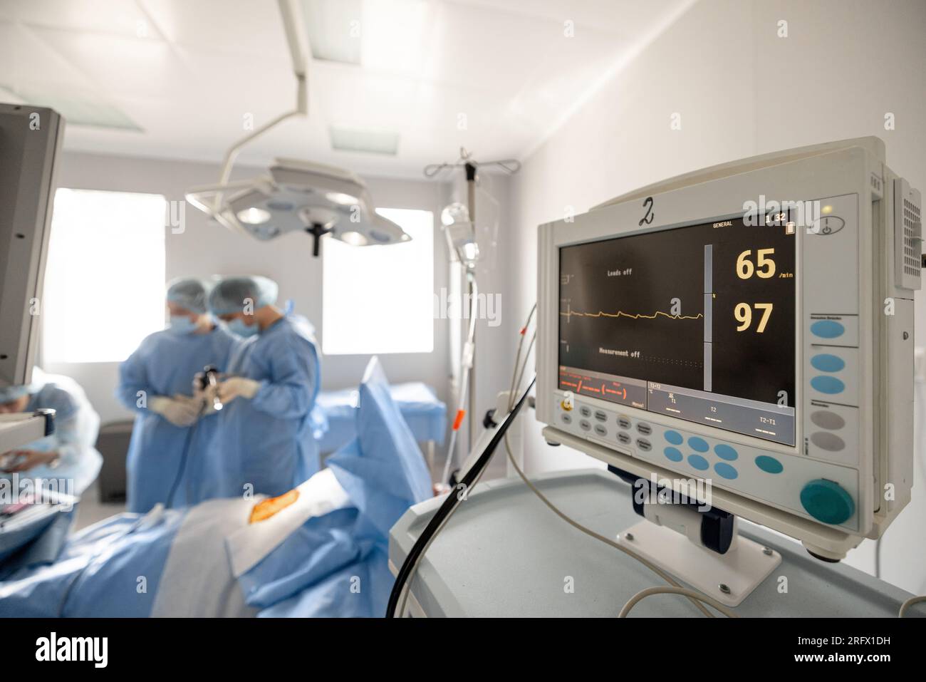 Surgery treatment in progress Stock Photo - Alamy