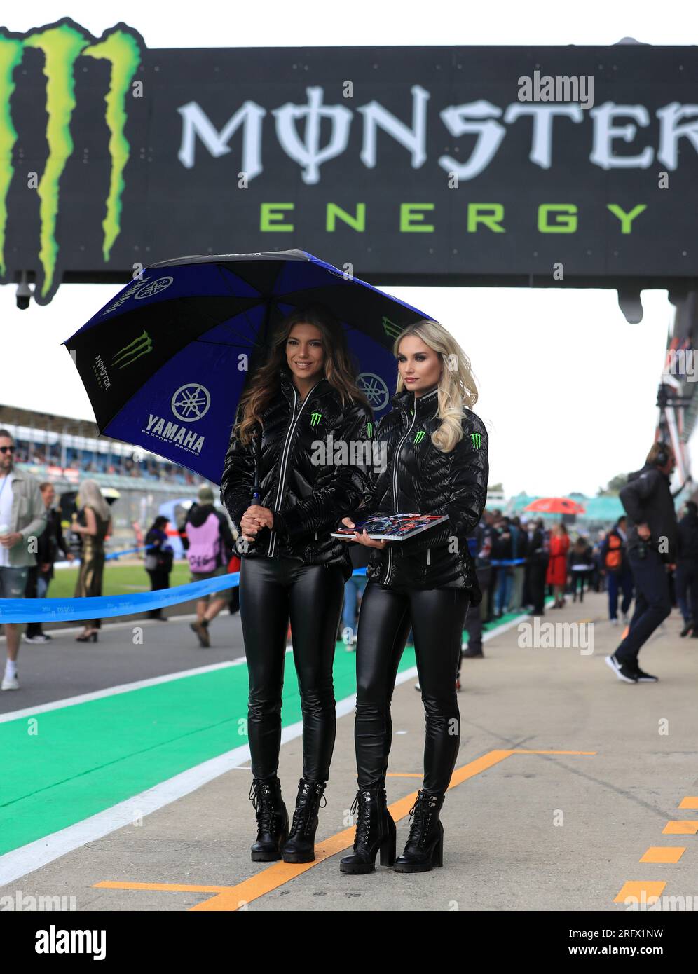 Grid girls ahead of the Monster Energy British Grand Prix 2023 at ...