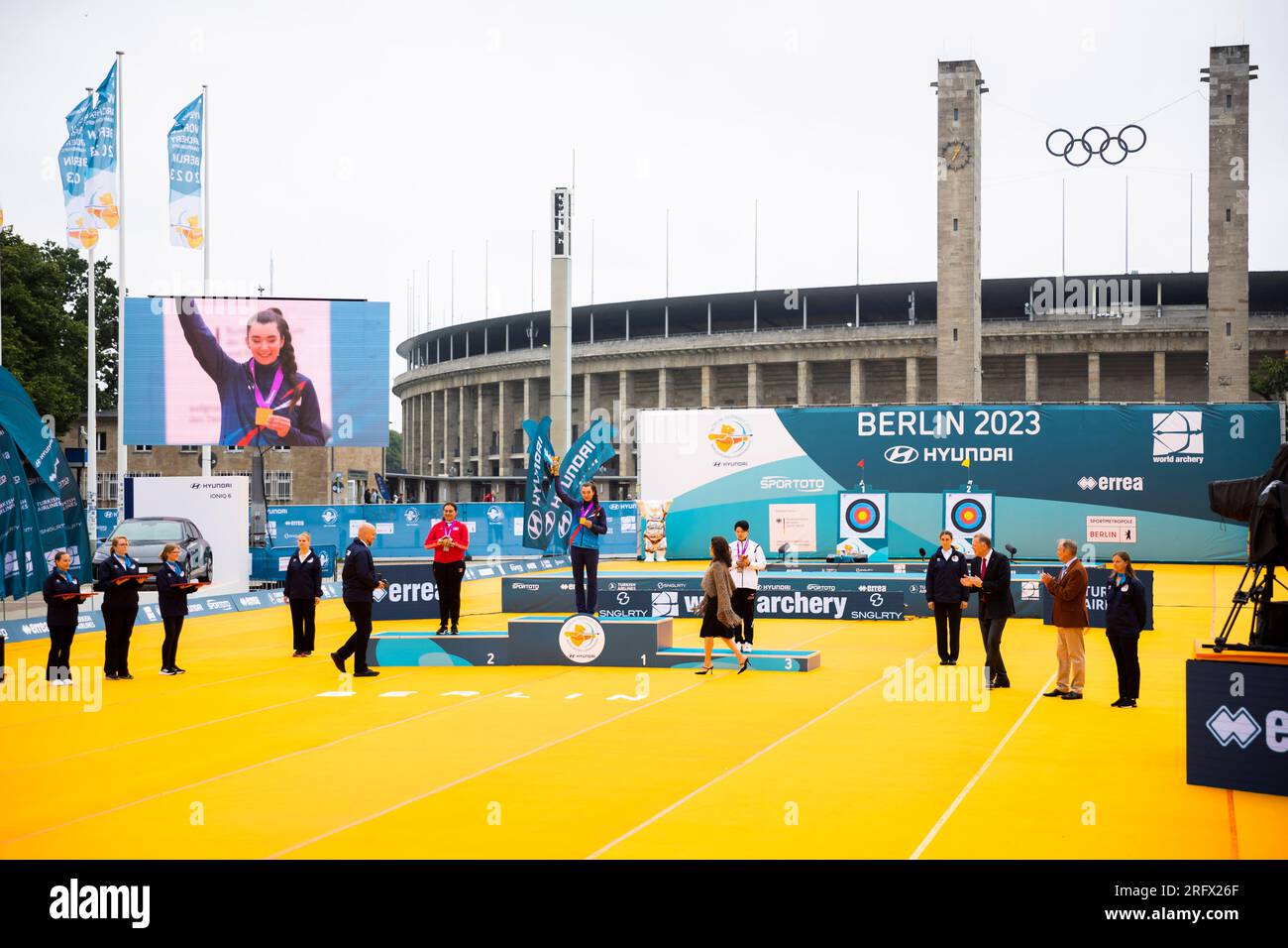 Berlin, Germany. 06th Aug, 2023. Archery: World championships, Olympic ...
