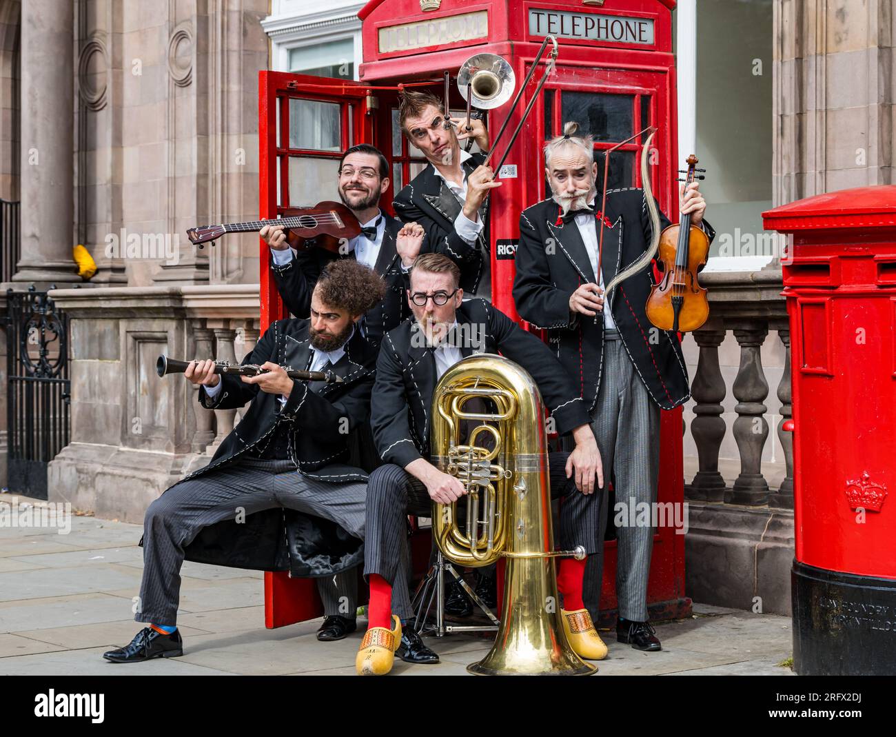 St Andrew Square, Edinburgh, Scotland, UK, 06 August 2023. Schërzo at ...