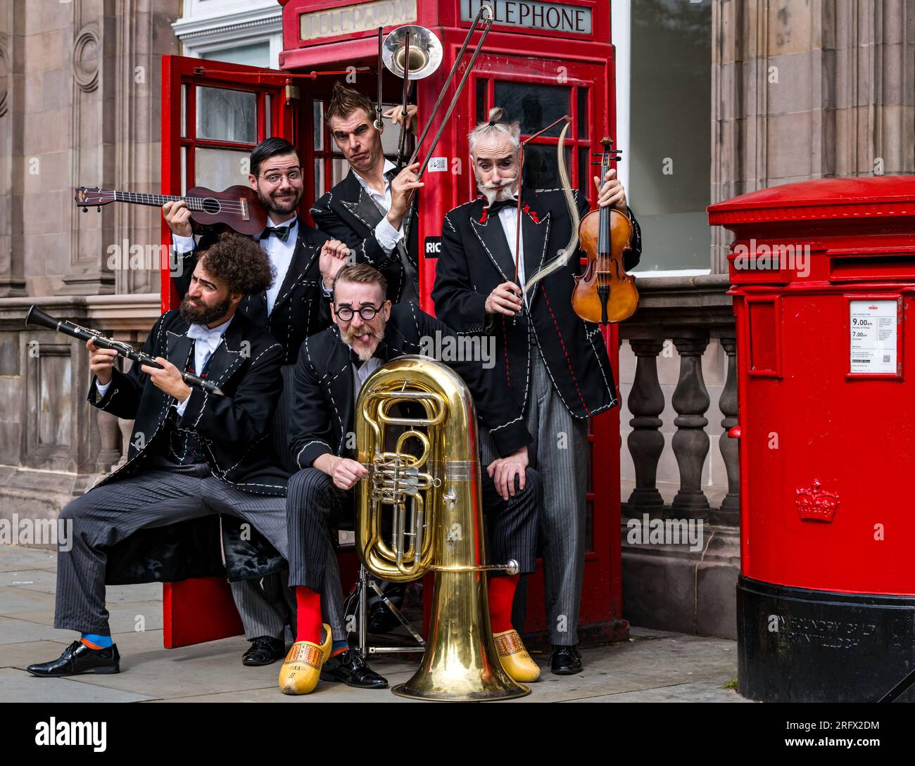 St Andrew Square, Edinburgh, Scotland, UK, 06 August 2023. Schërzo at ...
