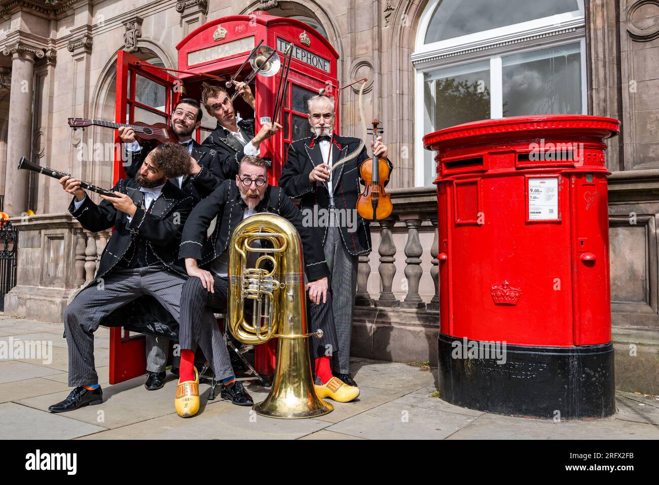 St Andrew Square, Edinburgh, Scotland, UK, 06 August 2023. Schërzo at ...
