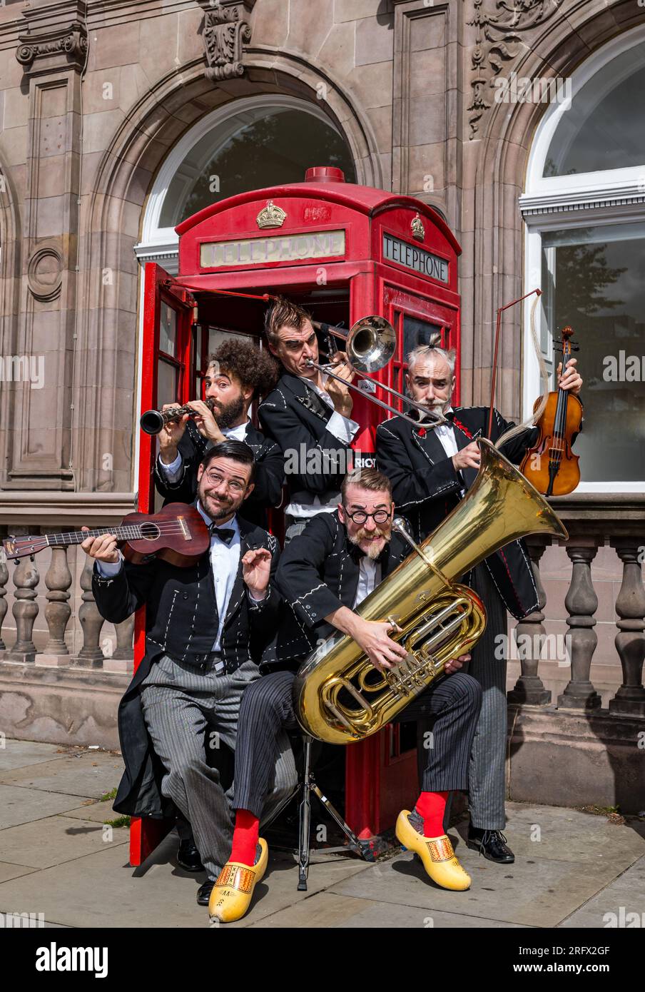 St Andrew Square, Edinburgh, Scotland, UK, 06 August 2023. Schërzo at ...