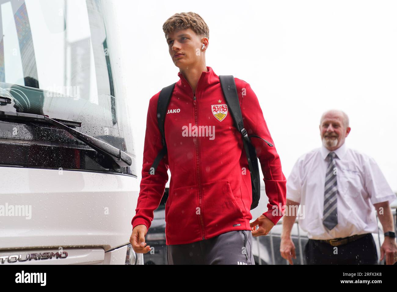 Sheffield, UK. 05th Aug, 2023. VfB Stuttgart Luca Raimund (40) VfB ...
