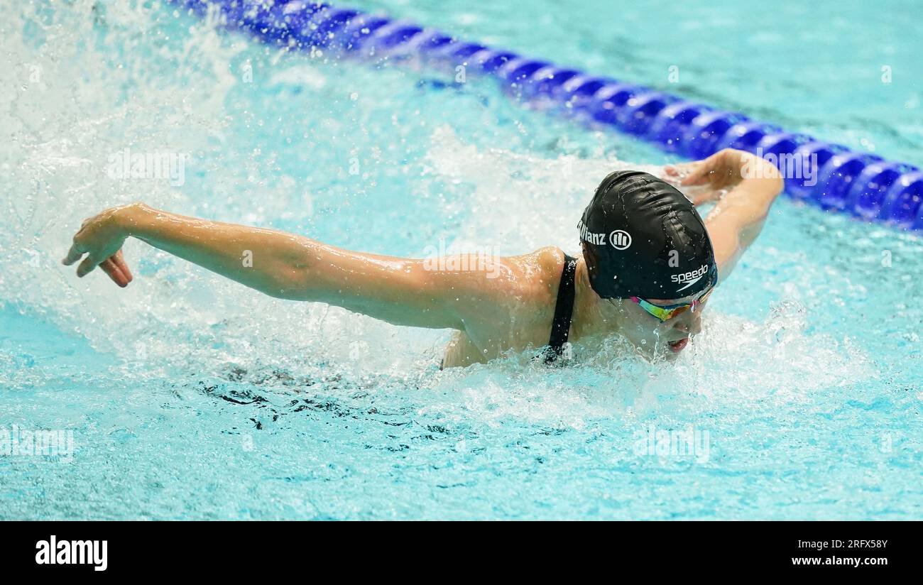 Great Britain's Bethany Firth in the Women's 100m Butterfly S14 heats ...