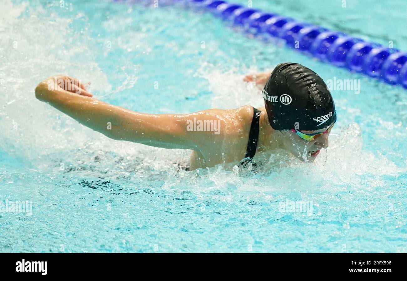 Great Britain's Bethany Firth in the Women's 100m Butterfly S14 heats ...