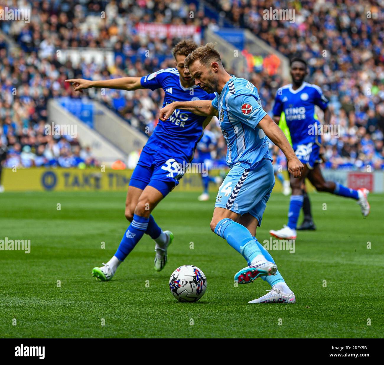 King Power Stadium, Leicester, UK. 6th Aug, 2023. EFL Championship ...