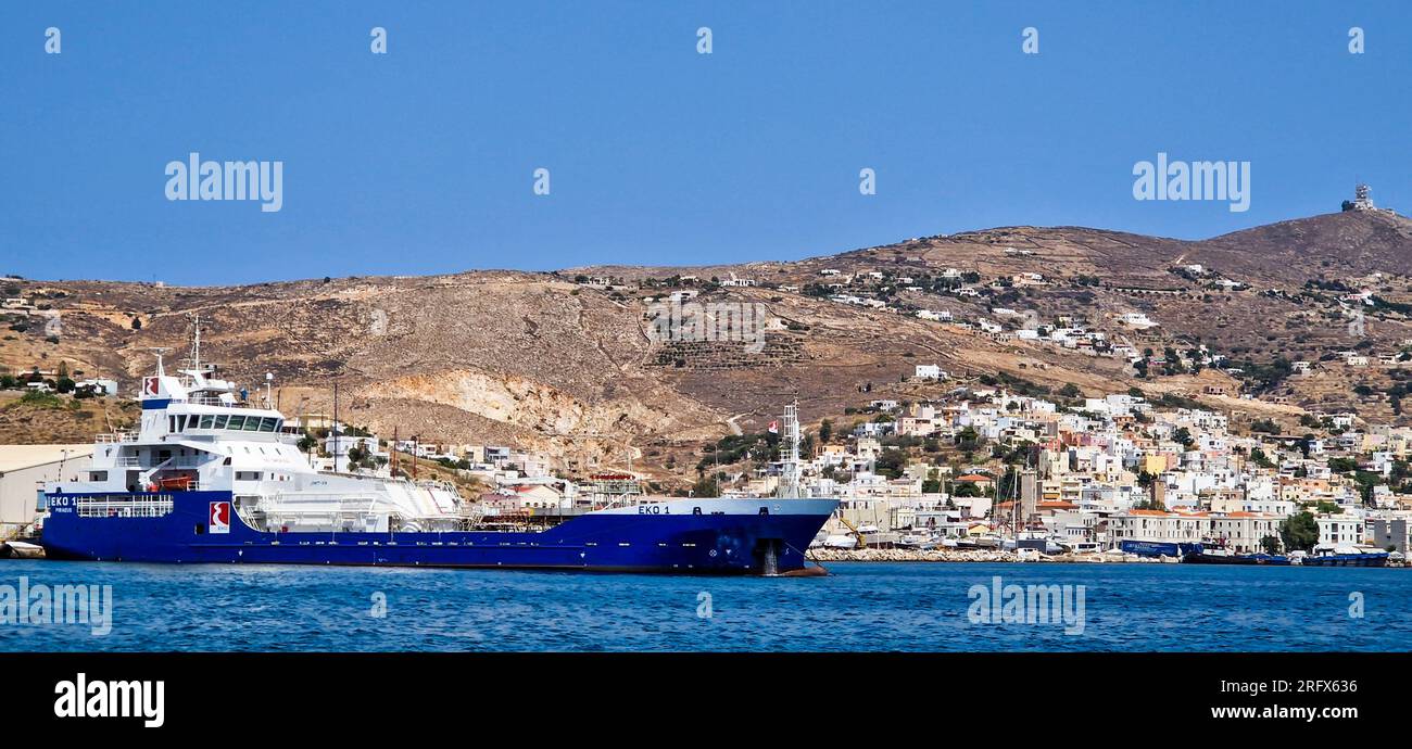 Small gaz transporter ship hi-res stock photography and images - Alamy
