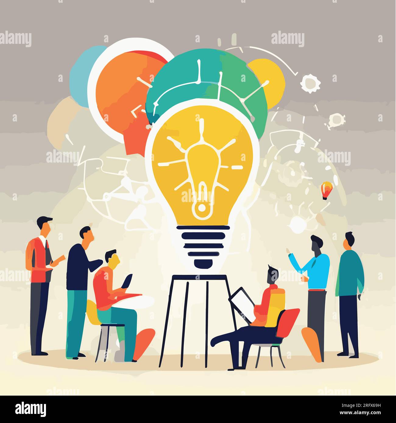 Bringing minds together in a meeting, where ideas spark and innovation ... Bringing minds together in a meeting, where ideas spark and innovation ...