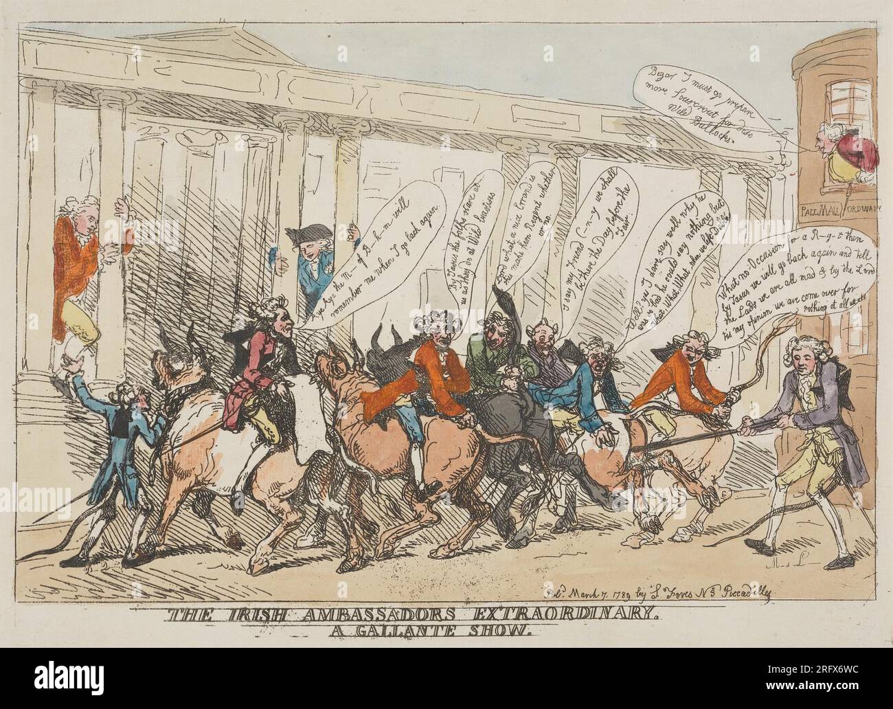 (The) This Irish Ambassadors Extraordinary a Gallante(e) Show 1789 by ...