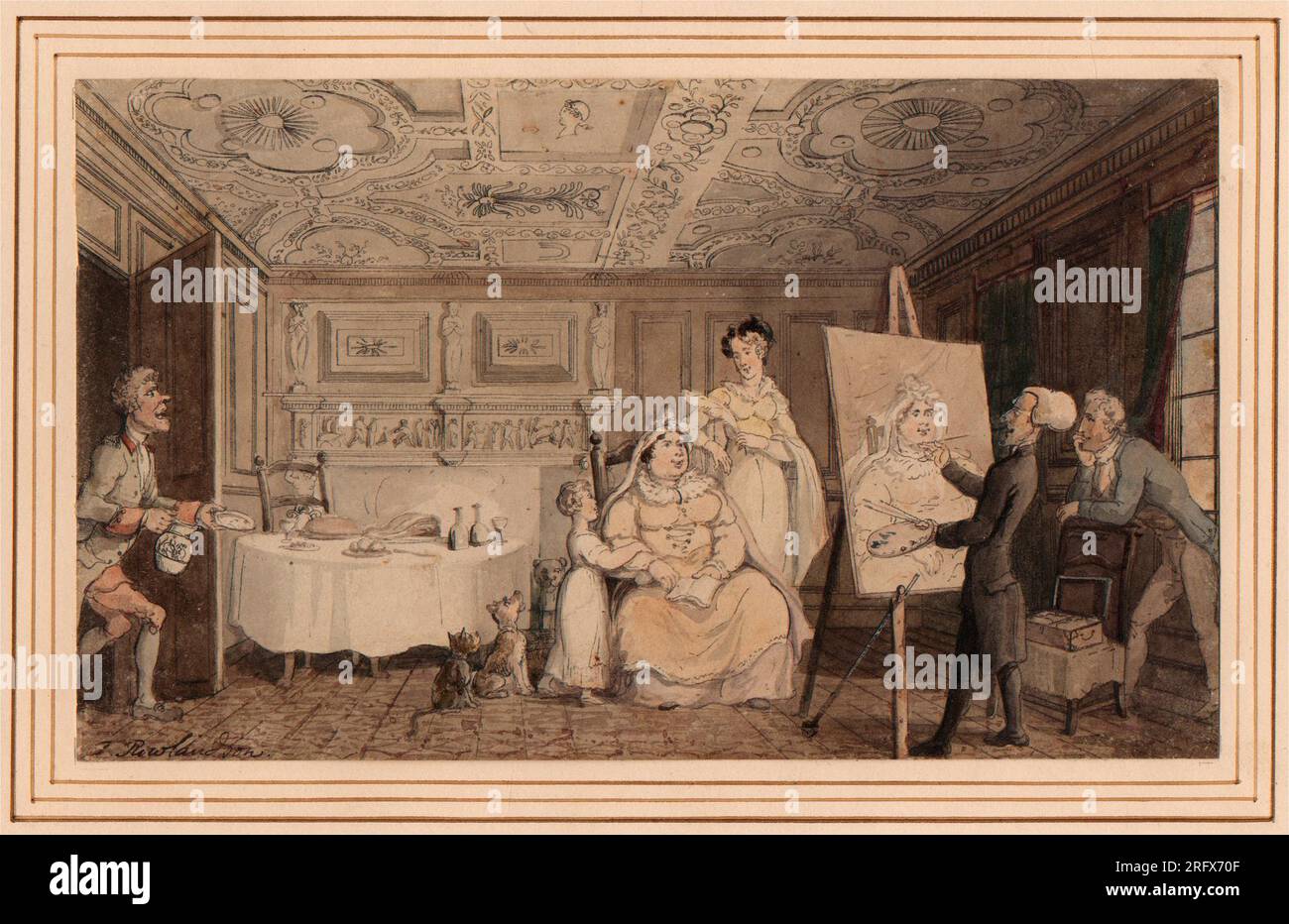 Dr syntax painting hi-res stock photography and images - Alamy