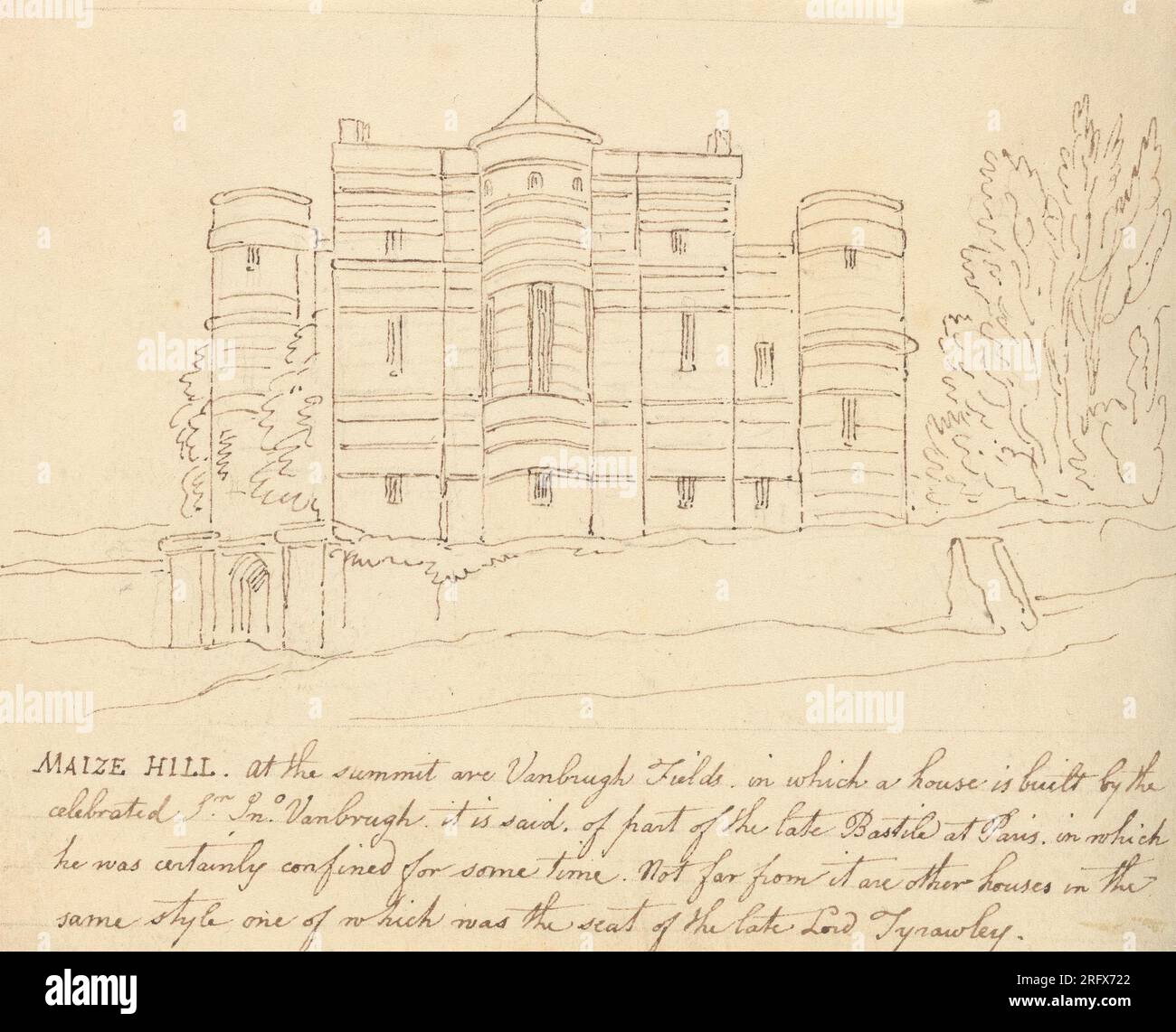 Album Drawing by Thomas Rowlandson Stock Photo - Alamy